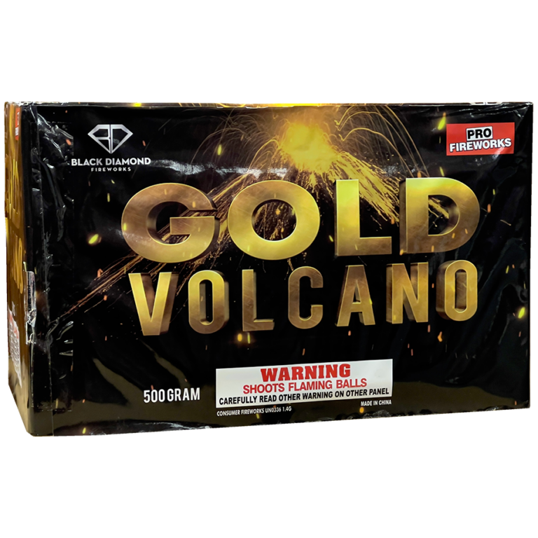 Gold Volcano | Pro Fireworks