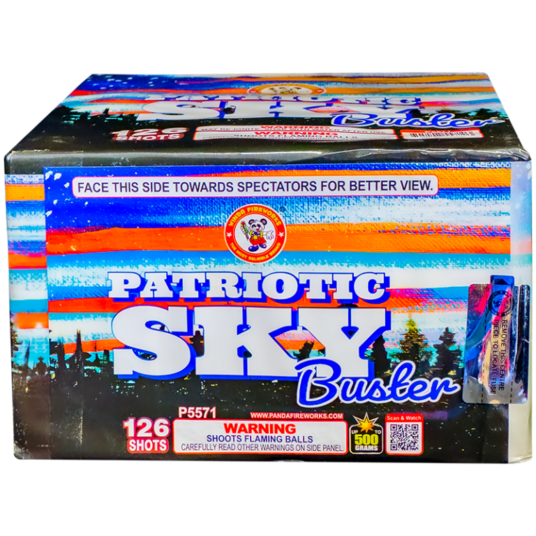 Patriotic Sky Buster | Pro Fireworks