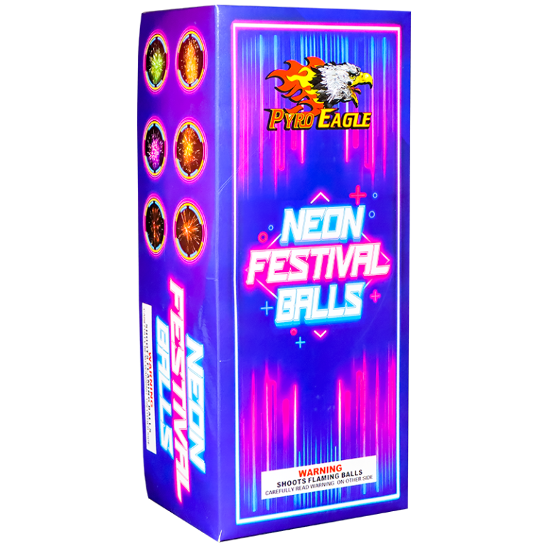 Neon Festival Balls | Pro Fireworks