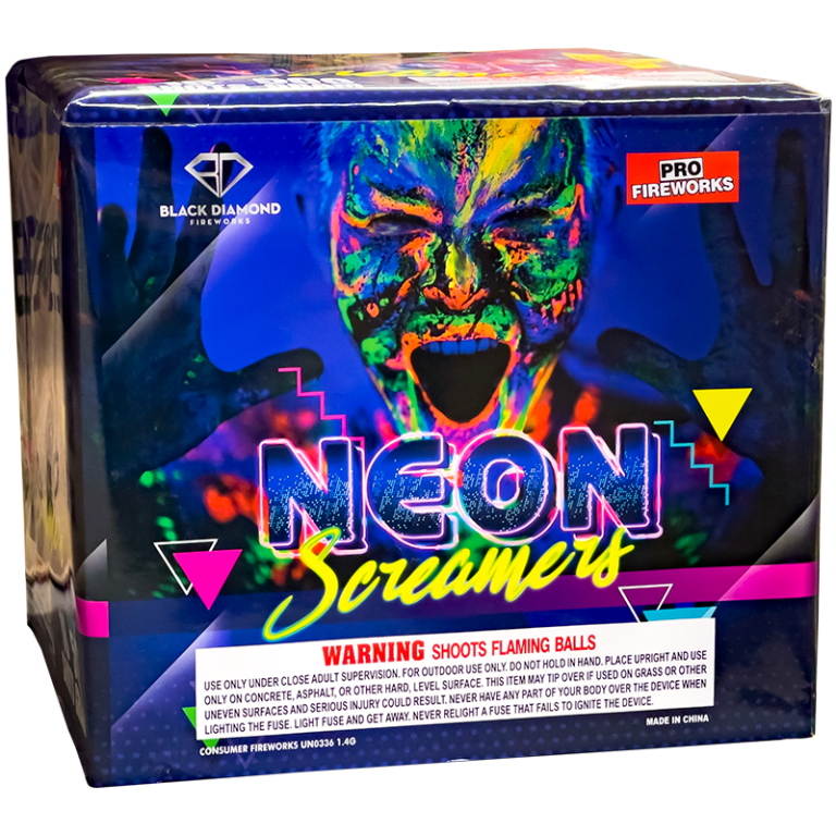 Neon Screamers | Pro Fireworks