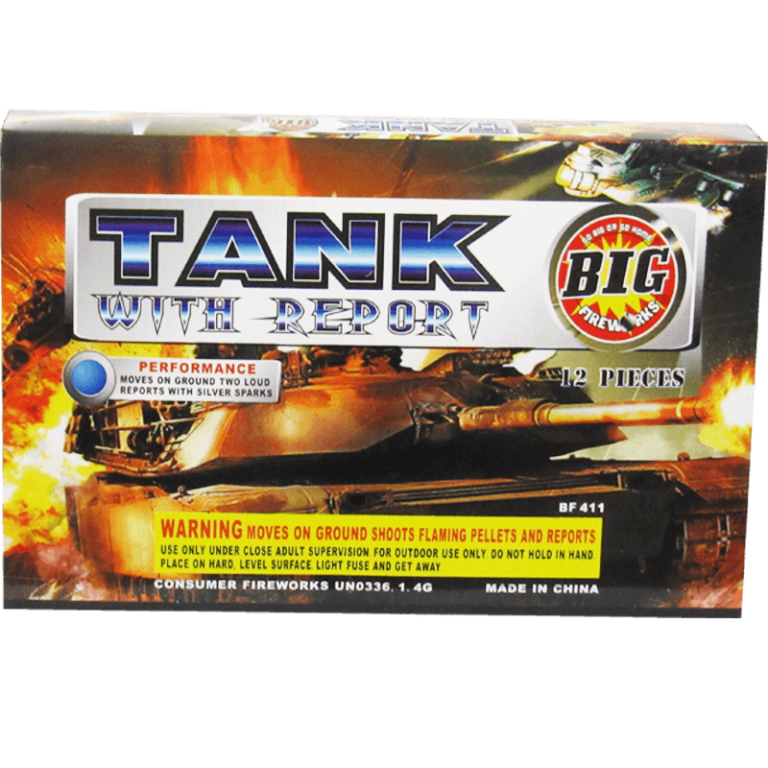 Tank With Report Sleeve | Pro Fireworks
